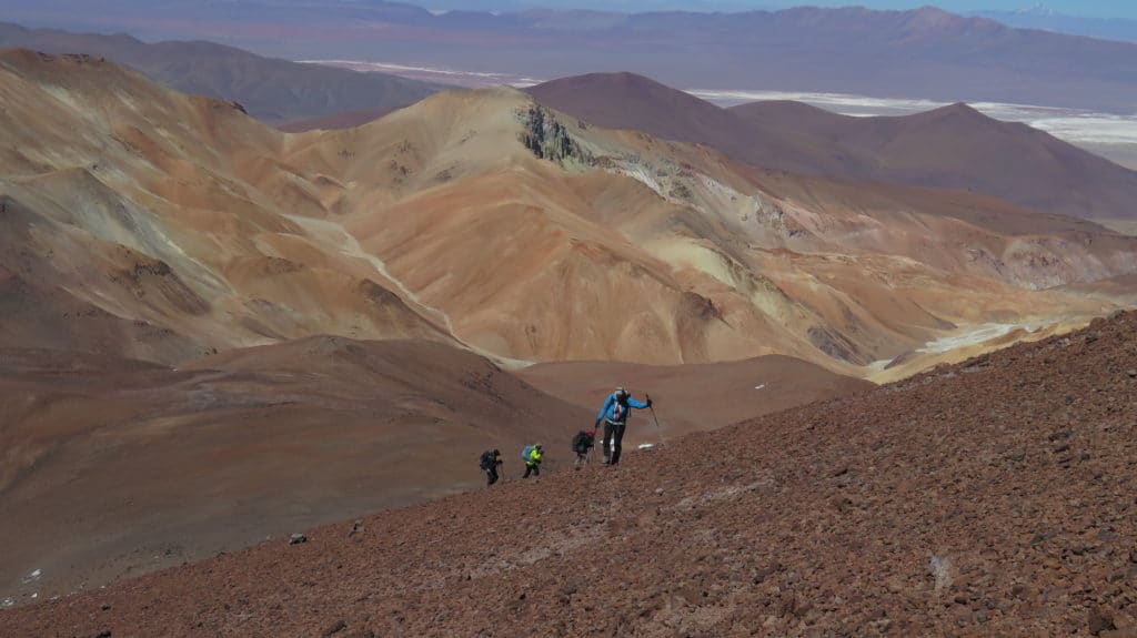 Llullaillaco Volcano in Argentina - Ascent of the Llullaillaco